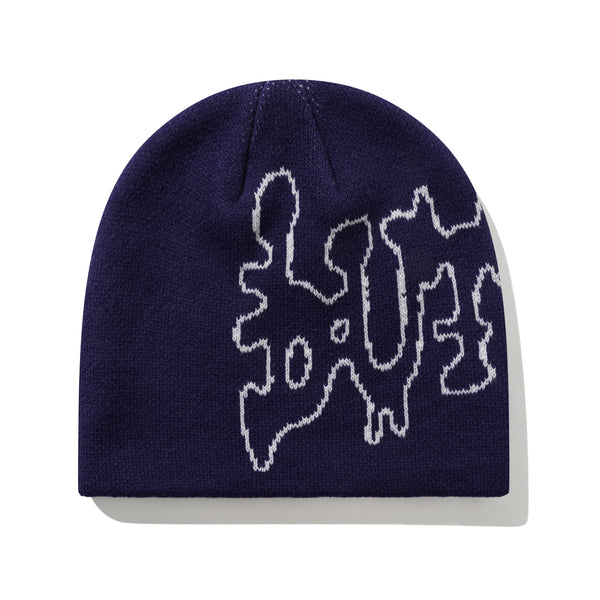 Blotch Skully Beanie, Navy – Butter Goods UK